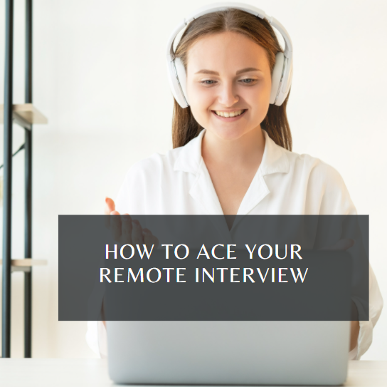 How to Ace Remote Interview How to Ace Remote Interview